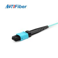 China Multimode Duplex OM3 optical patch cord With 100G Data Transfer for sale
