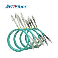 China Multimode Duplex OM3 optical patch cord With 100G Data Transfer for sale