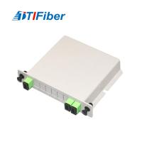 China SM MM Fiber 1X2 digital optical splitter Anti Dust Easying Installation for sale