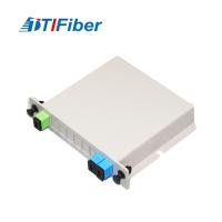 China SM MM Fiber 1X2 digital optical splitter Anti Dust Easying Installation for sale