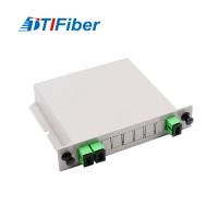 China SM MM Fiber 1X2 digital optical splitter Anti Dust Easying Installation for sale