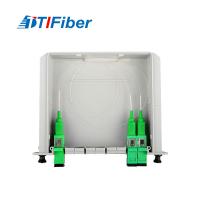 China SM MM Fiber 1X2 digital optical splitter Anti Dust Easying Installation for sale