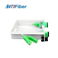 China SM MM Fiber 1X2 digital optical splitter Anti Dust Easying Installation for sale