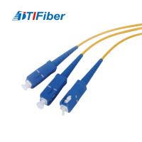 China Lightweight fiber optic splitter 1x2 ABS PLC Splitter Low Return Loss for sale