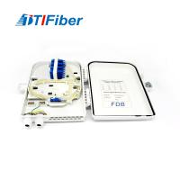 China 1*16 Wall Mount Fiber Optic Distribution Box With SC Connector for sale