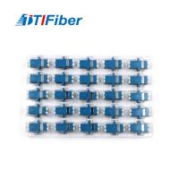 China Duplex PC UPC APC LC Fiber Optic Adaptor With Low Insert Loss for sale