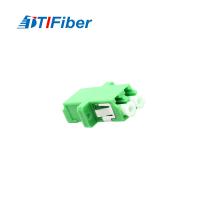 China Duplex PC UPC APC LC Fiber Optic Adaptor With Low Insert Loss for sale