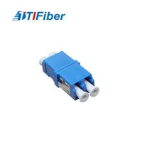 China Duplex PC UPC APC LC Fiber Optic Adaptor With Low Insert Loss for sale