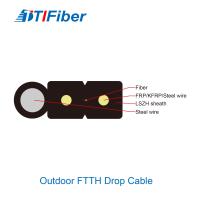 China GJYXCH GJYXFCH GJYXFCJH GJYXFCDH FTTH Fiber Cable 2 Cores Self Supporting for sale