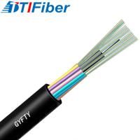 China GYFTY 4 16 32 48 Core Fiber Cable Outdoor Aerial FRP Strength Member for sale