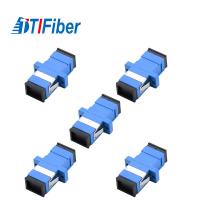 China Flange Coupler Fiber Optic Adapter APC UPC SC Simplex Adapter for sale