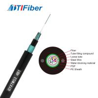 China GYXTW53 Ourdoor optical fiber Cable Double Sheat Steel Wire for sale