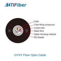 China Outdoor Aerial GYXY GYXTY Uni Loose Tube Non Armored Fiber Optic Cable 2 - 24 Core for sale