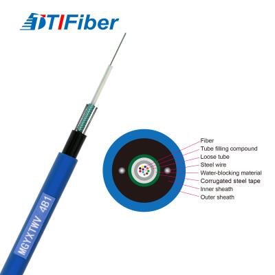China Outdoor Single Mode G652D MGYXTWV Fiber Optical Cable for sale
