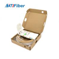 China White FTTH Fiber Optic Patchcord With OTO Terminal Box for sale
