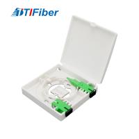 China SC / APC 2 Ports Fiber Optic Cable Mini Termination Box For FTTH for sale