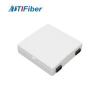 China SC / APC 2 Ports Fiber Optic Cable Mini Termination Box For FTTH for sale