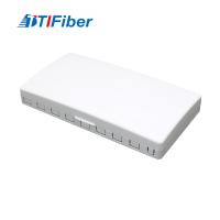 China Singlemode 8 Port Fiber Optic Terminal Box Desktop Wall Mounted for sale