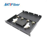 China Fixed Type SC 24 Core Distribution Frame Box Patch Panel For Rack Mounting for sale