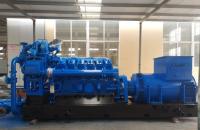 China Low Engine Speed Long Service Life Continuous 800KW 1000KVA Natural Gas Biogas Generator Set Power Station for sale