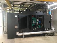 China 100kW Natural Gas CHP Unit with 84.4% Efficiency SP100N Model for sale