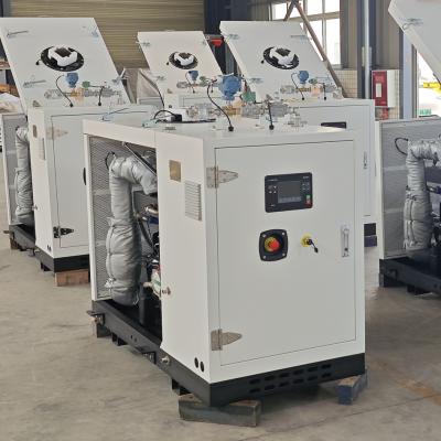 China quality single phase 3 phases high reliability high efficiency lower noise silent micro gas CHP generating equipment 8kw 10kva 10kw for sale