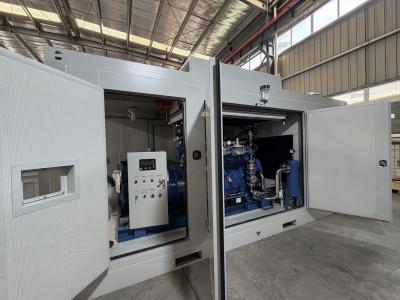 China Yuchai Engine Rainproof Soundproof Containerized Outdoor Silent 300KW 400KVA 400KW 500KVA Natural Gas Electric Genset for sale