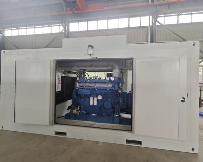 China 300kw 400kVA 400kw 500kVA Yuchai Weichai Baudouin Engine Rainproof Soundproof Container Outdoor Silent CNG Electric Gas Generator for sale