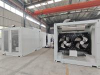 China 400kw Rated Power Yuchai Engine Natural Gas Generator Set with Rainproof Soundproof Container for sale