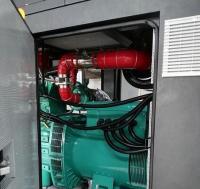 China Super Silent CHP 120KW Heat And Power Machine Natural Gas Fuel With Soundproof Canopy for sale
