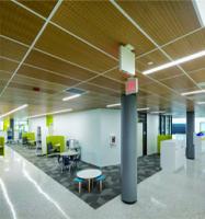 China Suspended Acoustic Ceiling Panels Sound Absorbing Ceiling Systems 12mm Thickness for sale