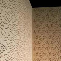 China E1 Grade Acoustic Art Panels Sound Absorbing 0.8 High NRC 600x600 1200xL600mm for sale
