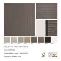 China Modern Design 3D Decorative Wall Panels Embossed MDF Wall Art Panels for sale