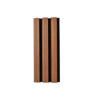 China Veneer Finish Acoustic Wood Slat Panels With Felt Backing W600xL2400xT21mm for sale