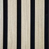 China Nobel Walnut Wood Slat Acoustic Wall Panels 600x2400 600x3000mm Slatted Wood Panels for sale