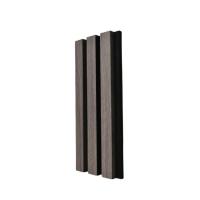 China Customized Aesthetics Acoustic Slat Wood Wall Panels Melamine Finish 600x2400mm for sale