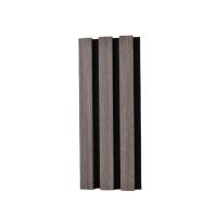 China Customized Aesthetics Acoustic Slat Wood Wall Panels Melamine Finish 600x2400mm for sale