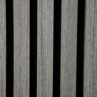 China Customized Aesthetics Acoustic Slat Wood Wall Panels Melamine Finish 600x2400mm for sale