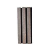 China Melamine Surface Acoustic Wood Slat Panels 2400mm Length For Interior Decoration for sale