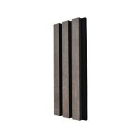 China Melamine Surface Acoustic Wood Slat Panels 2400mm Length For Interior Decoration for sale