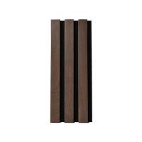 China 2400mm Acoustic Slat Wall Panel  , Walnut Acoustic Panels For Office Studio for sale