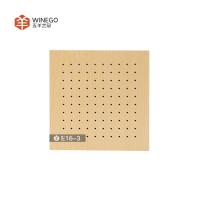 China High NRC Natural Veneer Perforated Acoustic Wood Panels For Commercial Office for sale