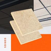 China Wholesale Acoustic Wood Wool Panels , Wood Wool Sound Absorption Board 0.9 NRC for sale