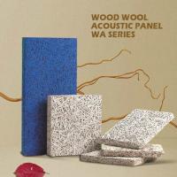 China Thermal Insulation Acoustic Wood Wool Wall And Ceiling Panels 0.9NRC Decorative for sale