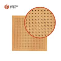 China Premium Finish Micro Perforated Acoustic Wood Panels for Office Interiors for sale