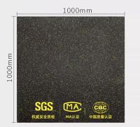 China Soundproof Acoustic Rubber Tiles Matting Anti Slip Eco Friendly Material For Indoor for sale