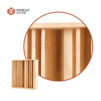China 600mm 1200mm length Wood Acoustic Diffuser Panels For Auditorium Acoustics for sale