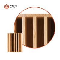 China 3D Wooden Acoustic QRD Sound Diffuser For Music Studio With Various Burlywood for sale