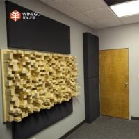 China Acoustic Wood Sound Diffuser Panels Multiple Finishes Healthier Indoor Space for sale