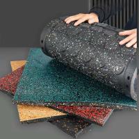China Custom Colors Sound Insulation Acoustic Rubber Matting For Indoor Playground for sale
